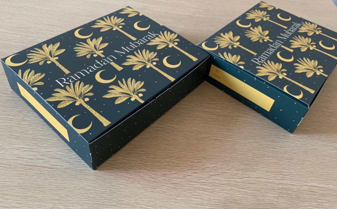 Preorder - Ramadan Iftar Box | Treat Boxes - Block Print Palm Tree ...